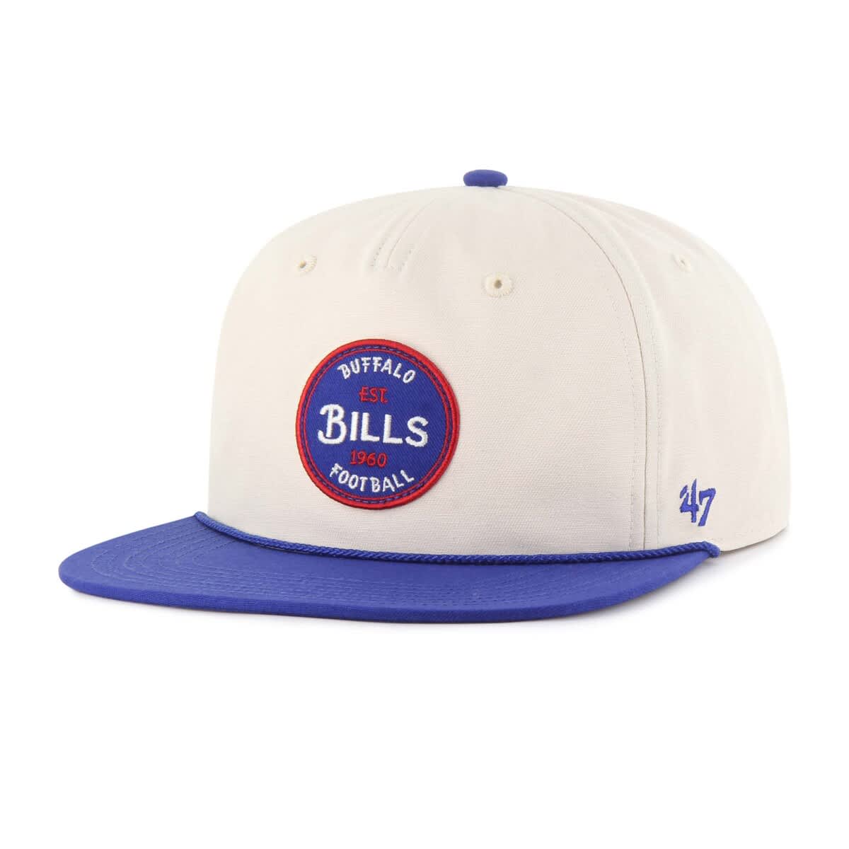 '47 Men's '47 Natural Buffalo Bills Payson Captain Adjustable Hat ...