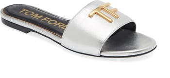 TOM FORD TF Logo Slide Sandal (Women) | Nordstrom