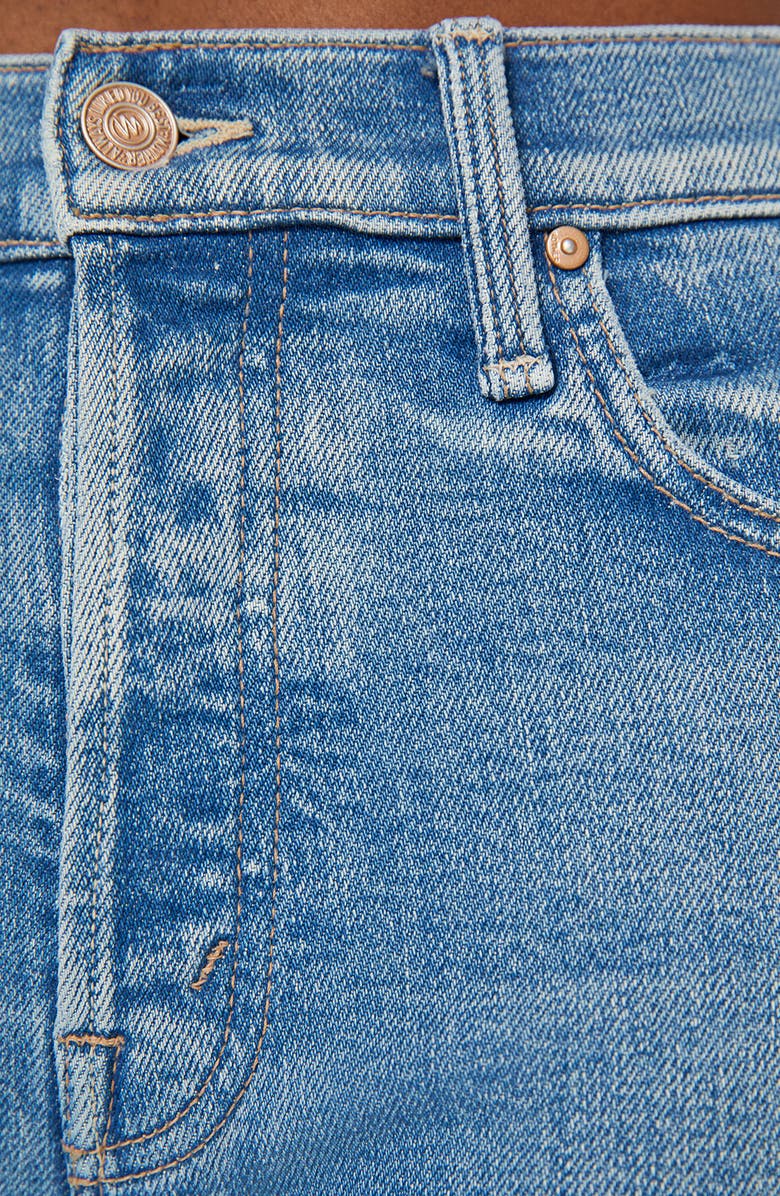 MOTHER The Tomcat Flood High Waist Ankle Straight Leg Jeans | Nordstromrack