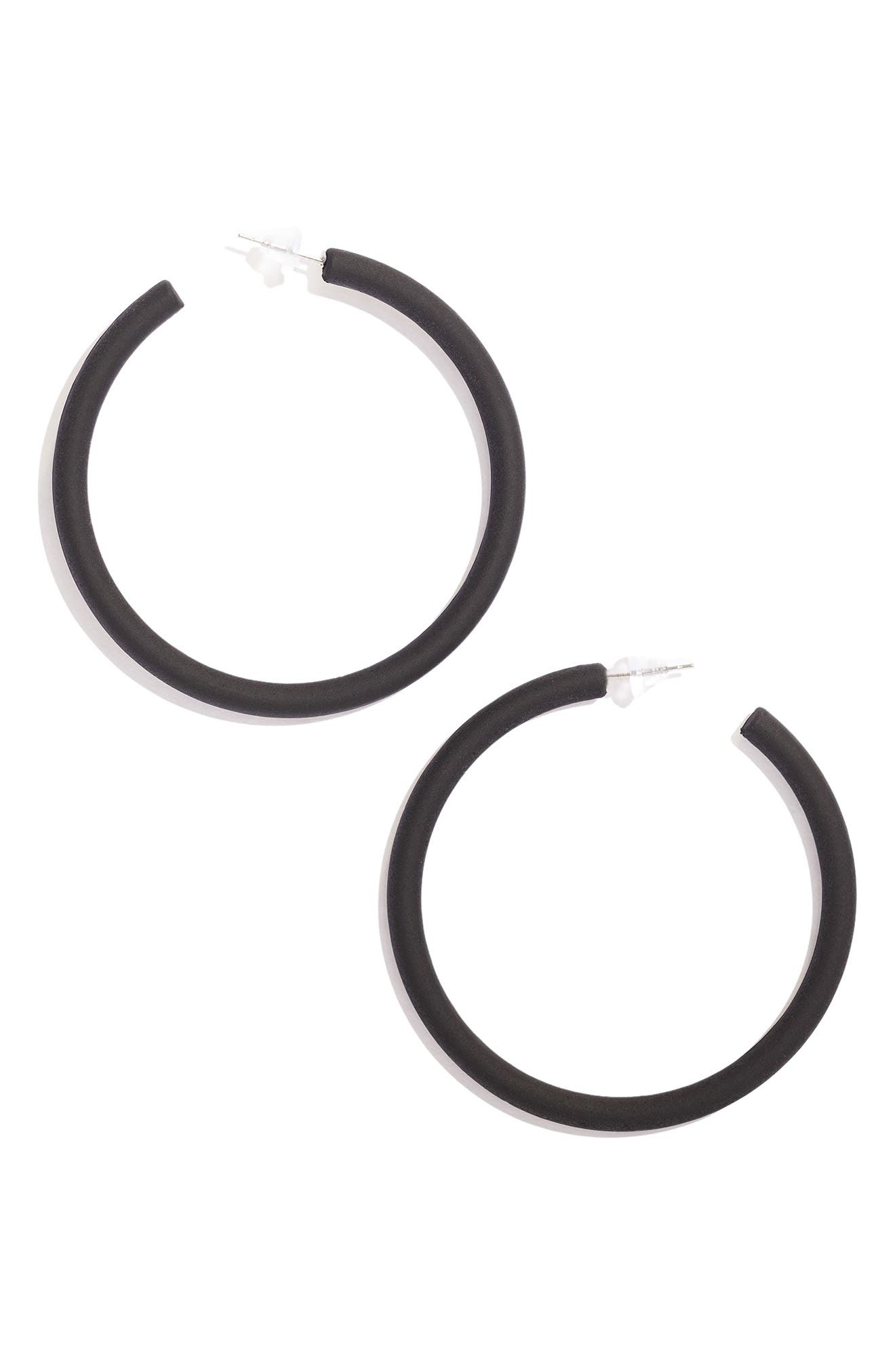 Hoop Mobb Blackberry Soda Hoop Earrings | Nordstromrack
