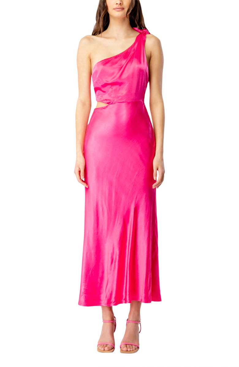 Bardot Audrey One-Shoulder Maxi Dress | Nordstrom