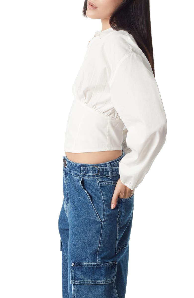 Circus NY by Sam Edelman Karla Fitted Cotton Shirt | Nordstromrack