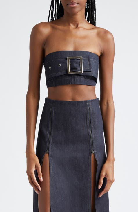 Women's Crop Top Denim Tops | Nordstrom