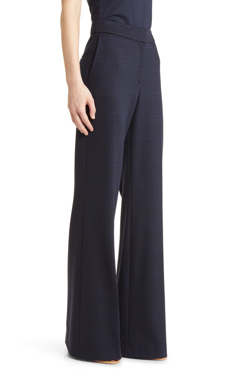 BOSS Telinara Plaid High Waist Flare Pants | Nordstromrack