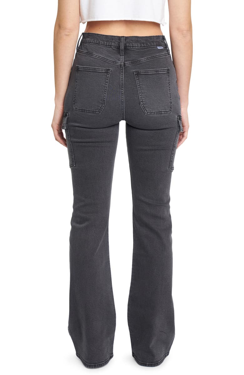 DAZE Go Getter High Waist Cargo Jeans | Nordstromrack