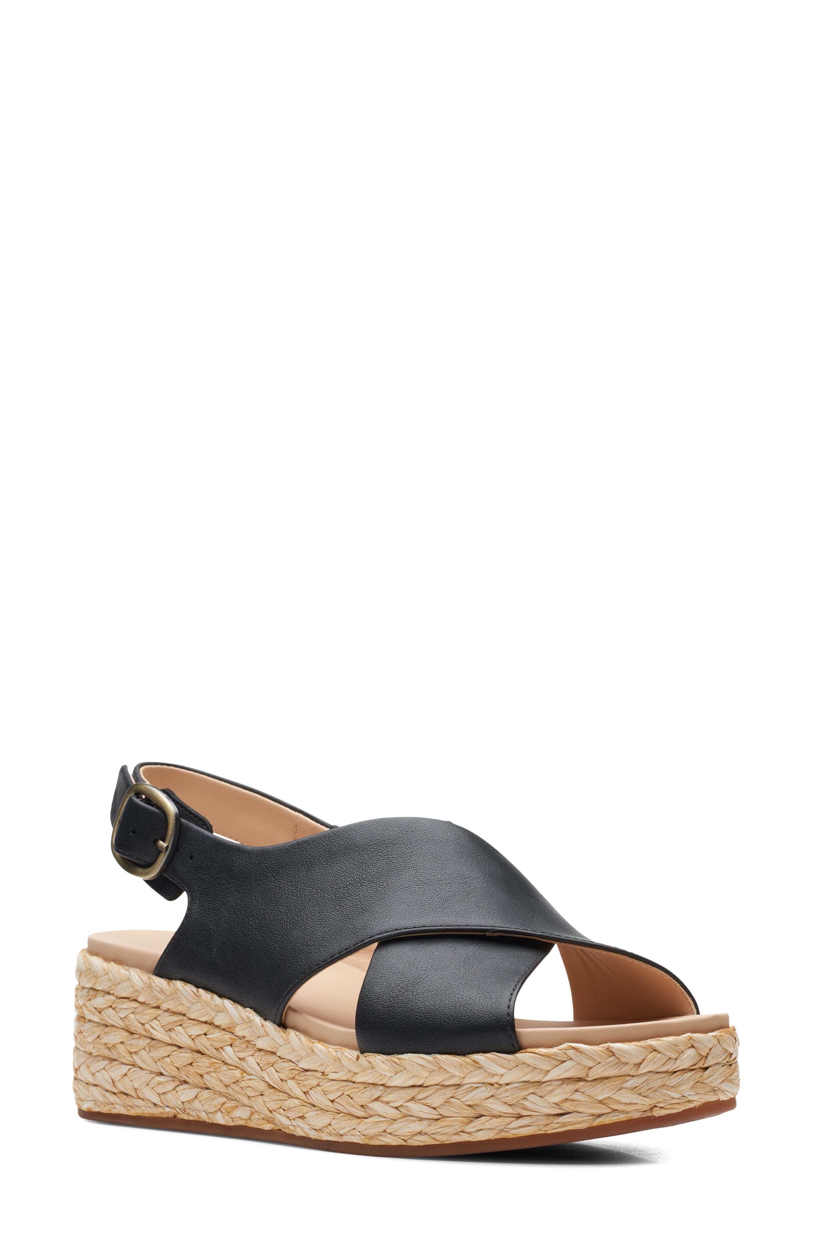 Clarks® Kimmei Espadrille Slingback Sandal (Women) | Nordstromrack