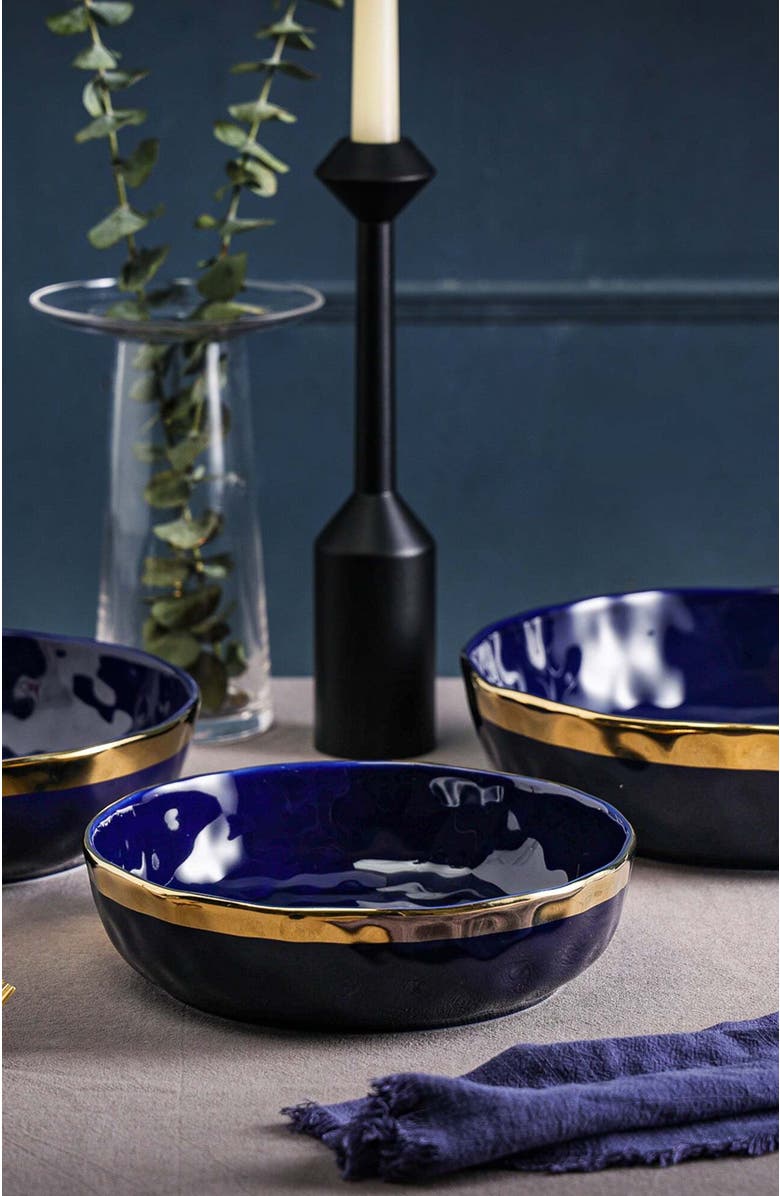 Stone Lain Florian Porcelain 3-Piece Serving Shallow Bowl Set | Nordstrom