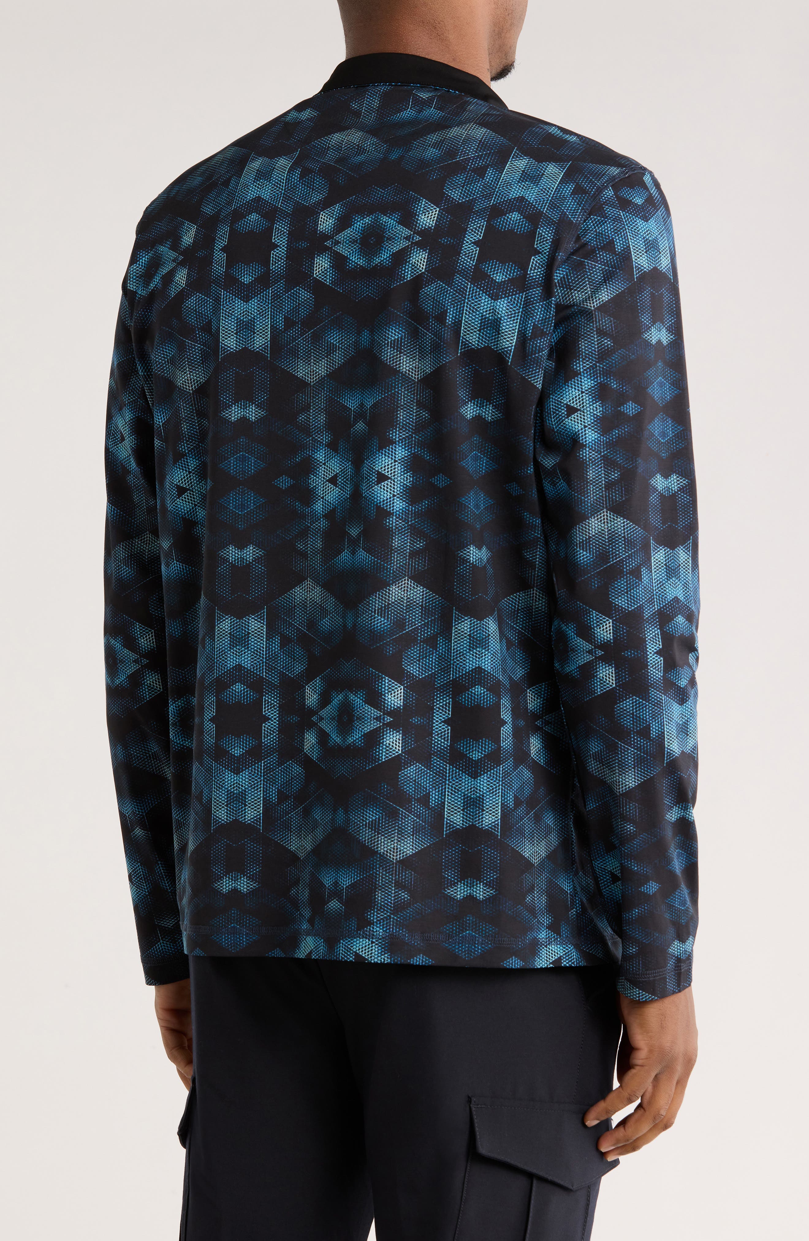 Bugatchi Stretch Cotton Quarter Zip Pullover | Nordstromrack