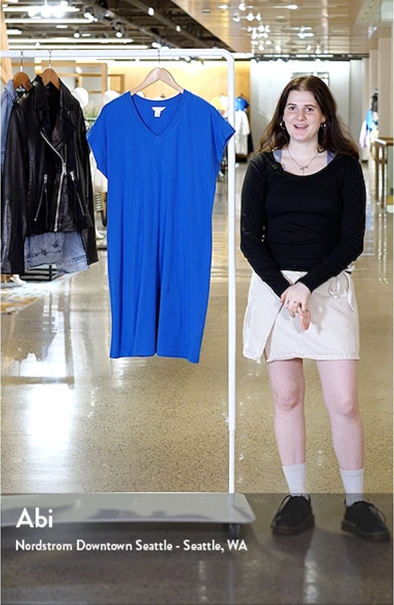 Caslon® V-Neck T-Shirt Dress | Nordstromrack