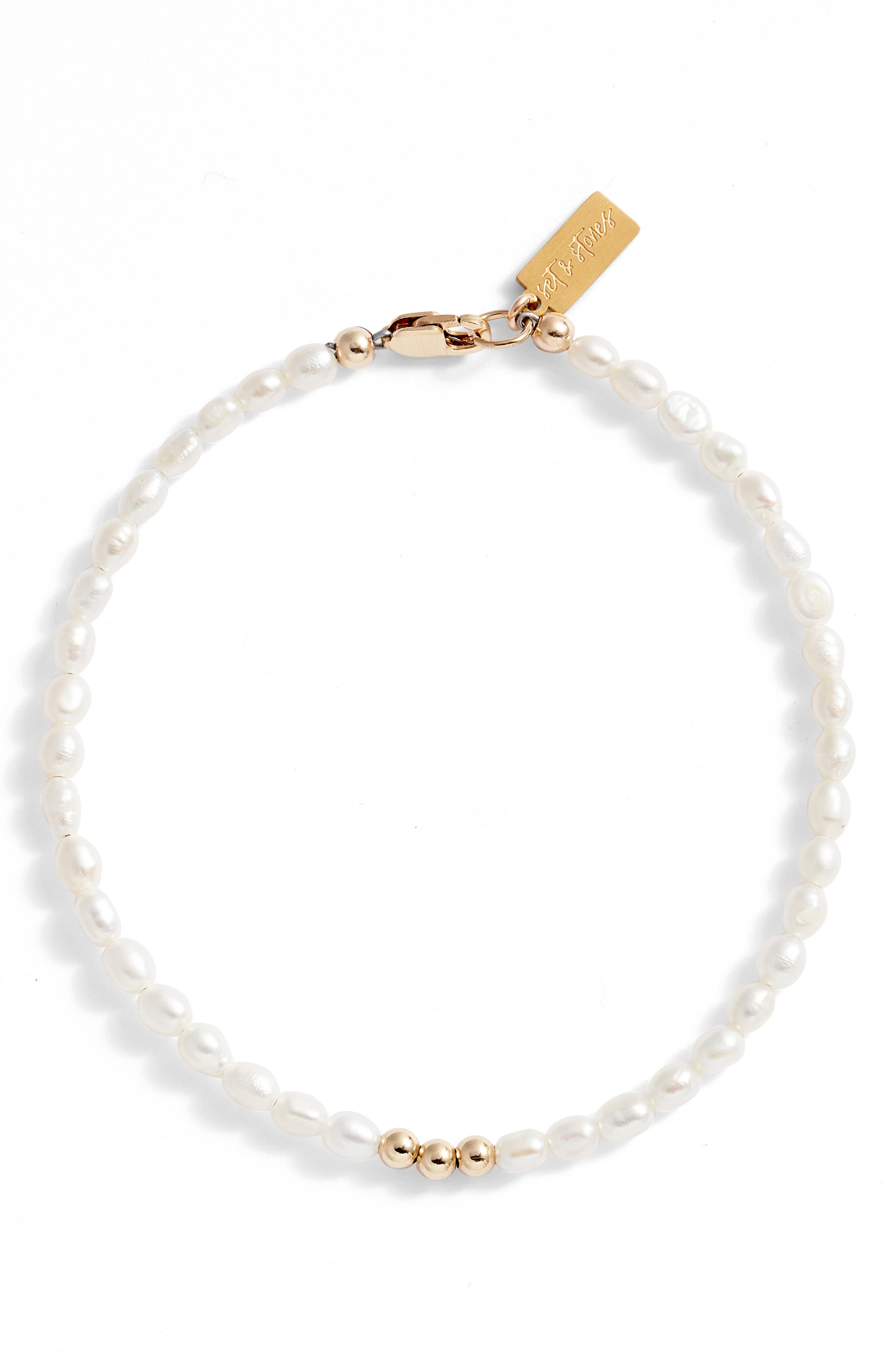 Set & Stones Natasha Genuine Pearl Bracelet | Nordstrom