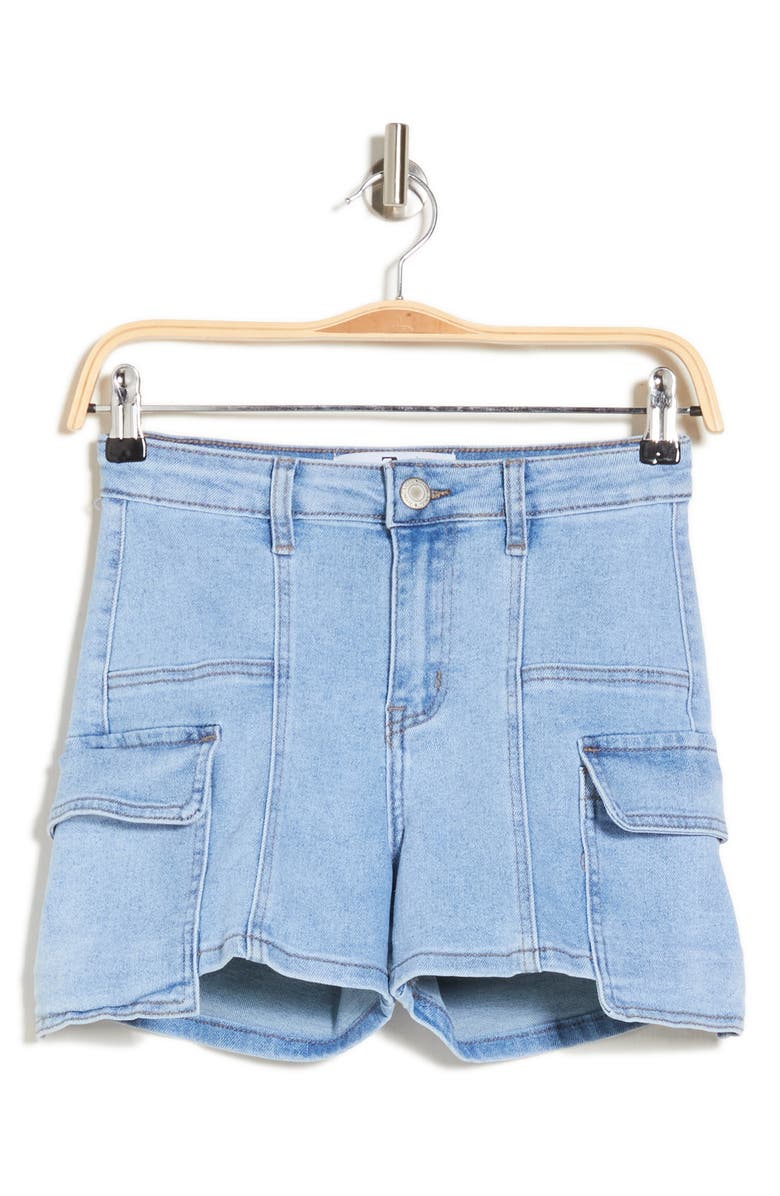 FLYING ANGEL Overlapping Cargo Denim Shorts | Nordstromrack