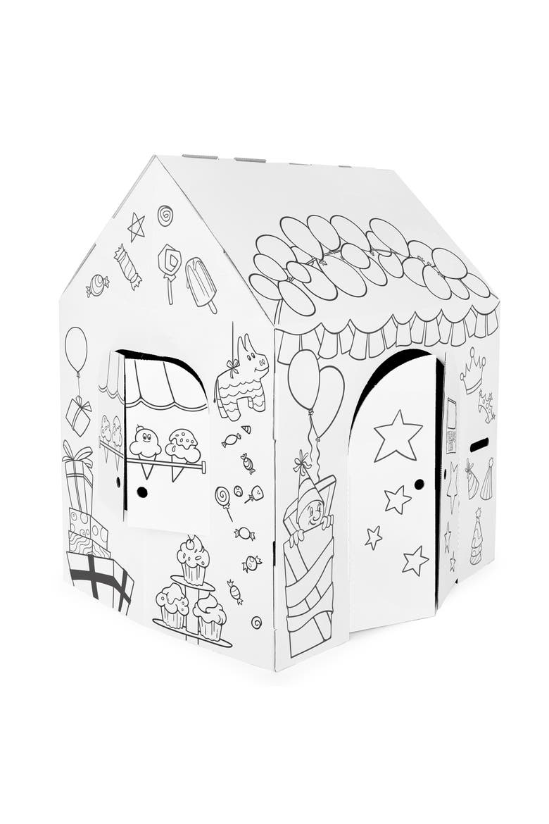 Birthday Arts & Craft Cardboard Fort | Nordstrom