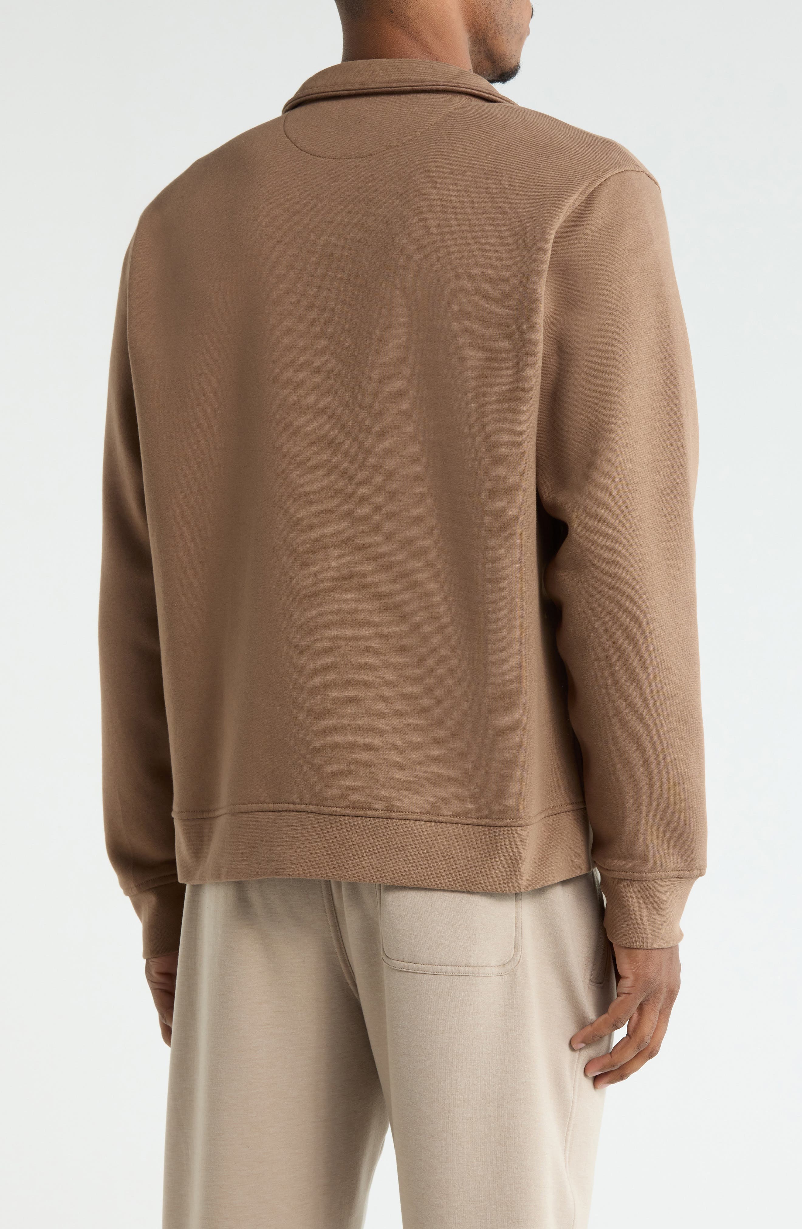 Kenneth Cole Snap Front Fleece Jacket | Nordstromrack