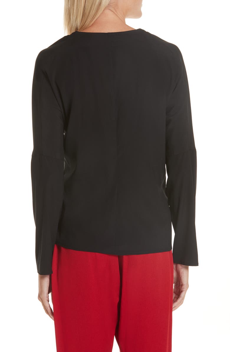 Zero + Maria Cornejo Elise Stretch Silk Top | Nordstromrack