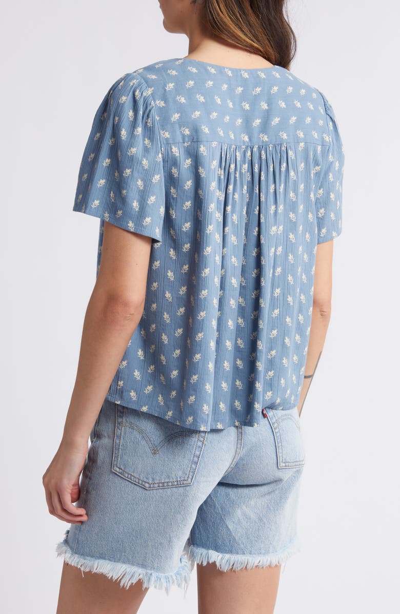 Treasure & Bond Cotton Blend Button-Up Top | Nordstromrack
