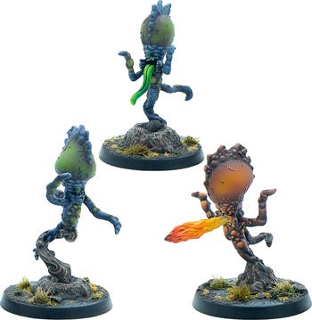 Modiphius Entertainment Fallout Miniatures Super Mutant Floaters, 3 ...