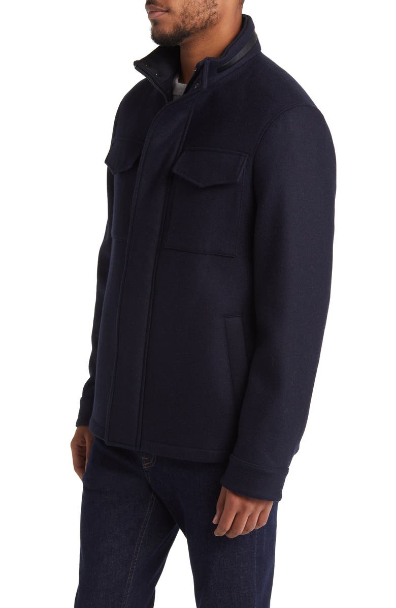 Ted Baker London Knowl Wool Blend Field Jacket | Nordstromrack