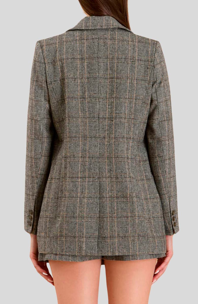 Blu Pepper Plaid Double Breasted Blazer | Nordstromrack