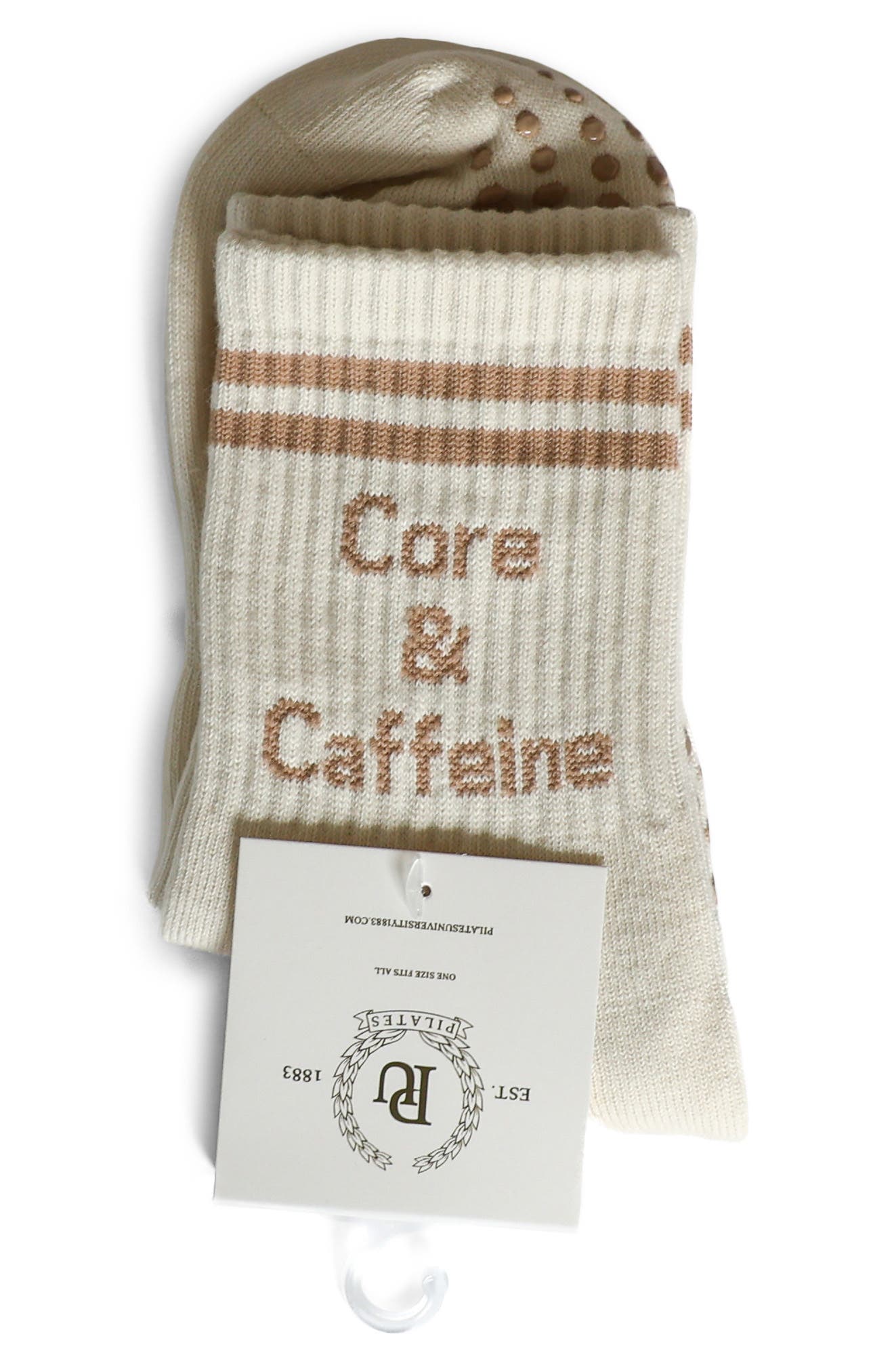 Pilates University 1883 The Core & Caffeine Crew Socks | Nordstromrack