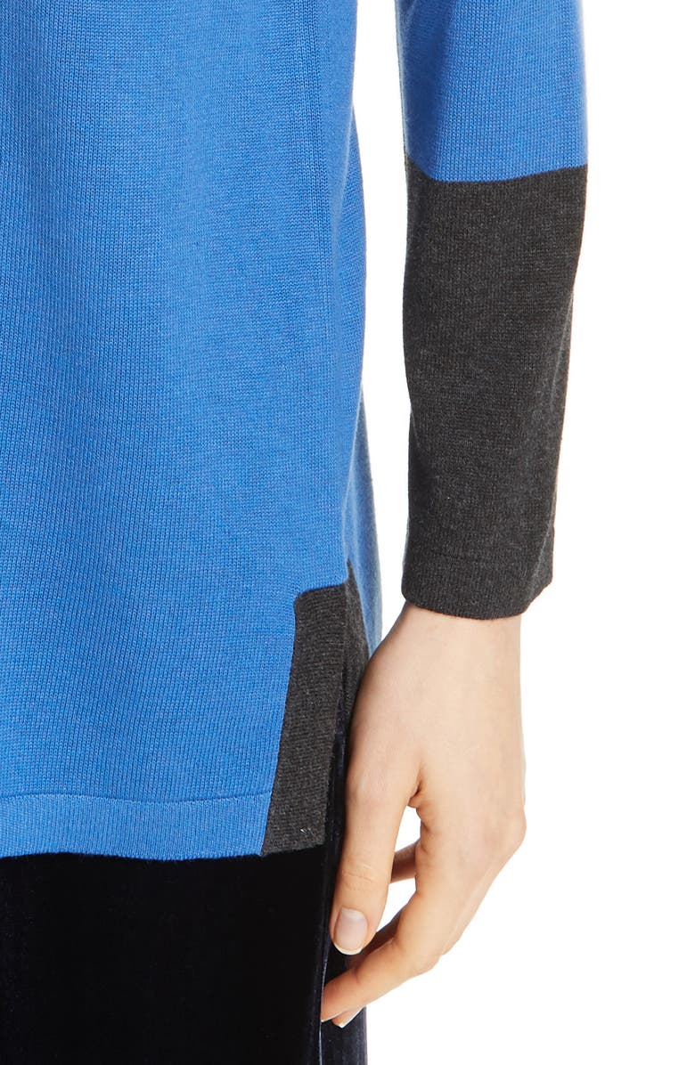 Eileen Fisher Colorblock Sleeve Tunic | Nordstromrack