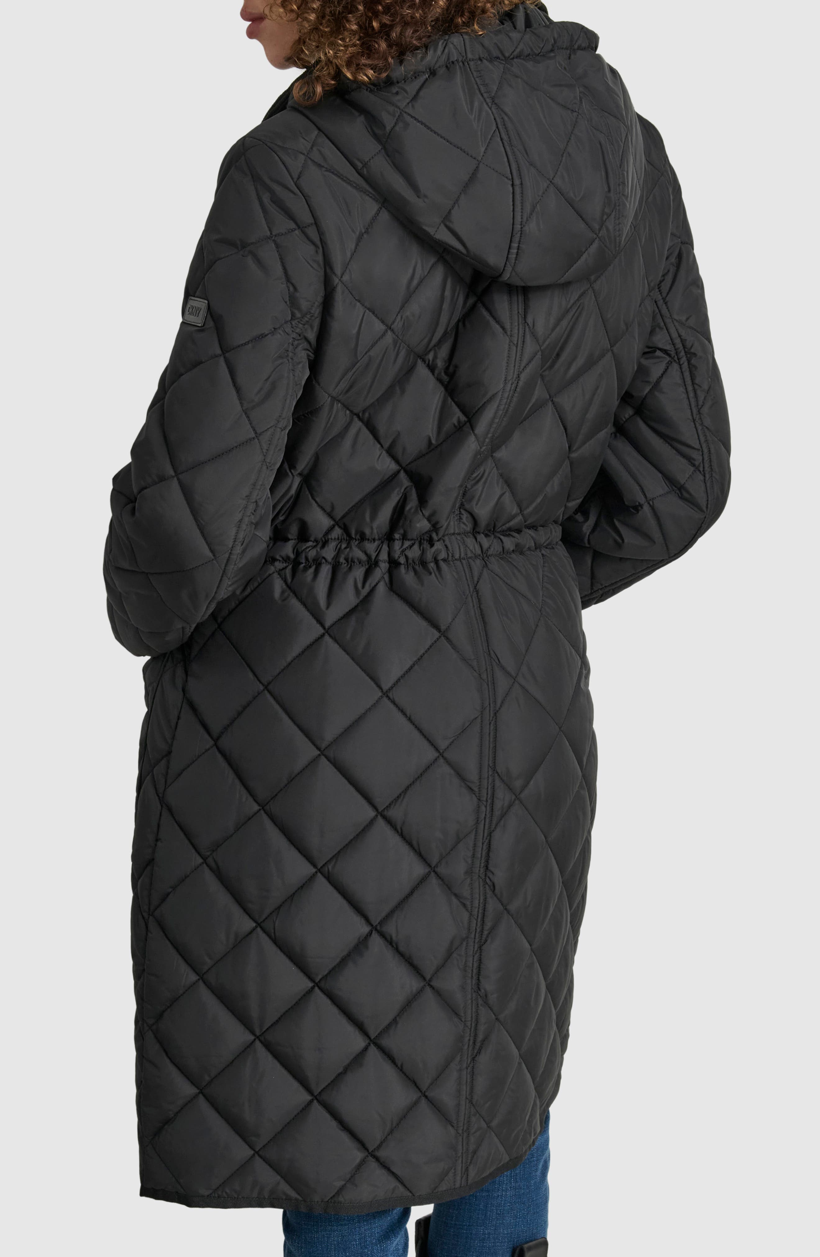 DKNY Diamond Quilted Coat | Nordstromrack