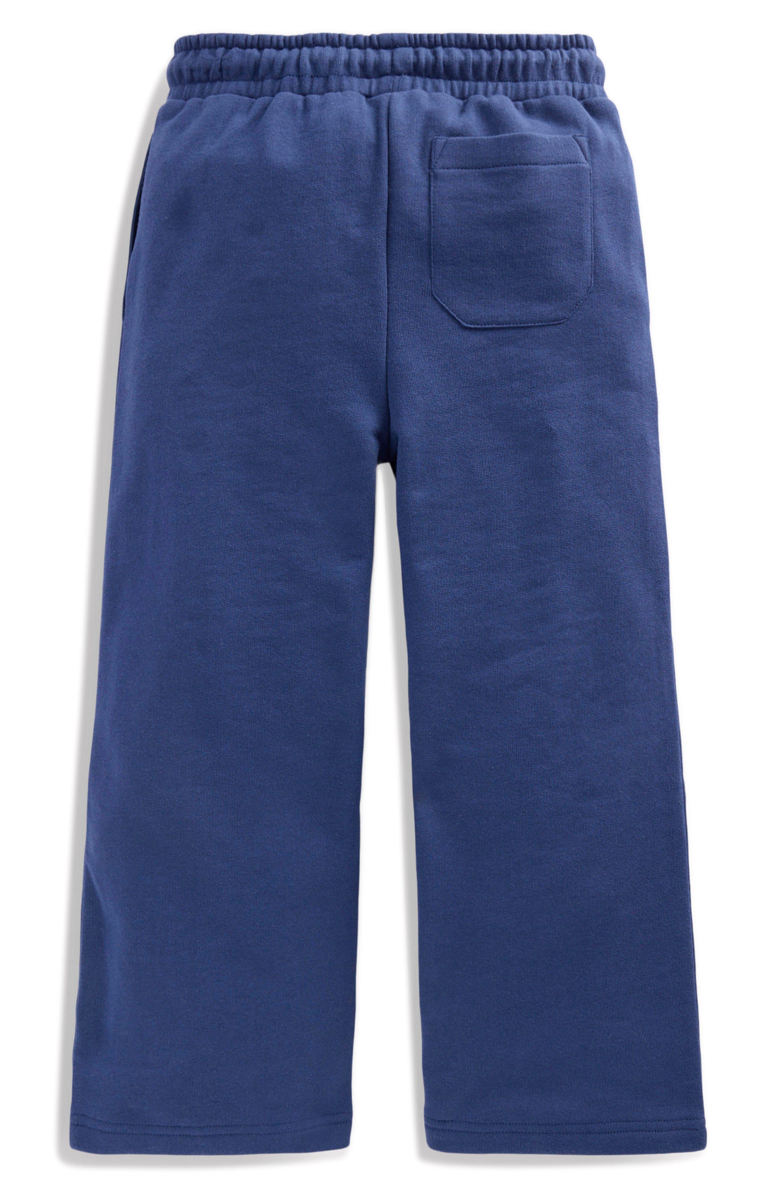 Mini Boden Kids' Bobbie Appliqué Wide Leg Sweatpants | Nordstrom