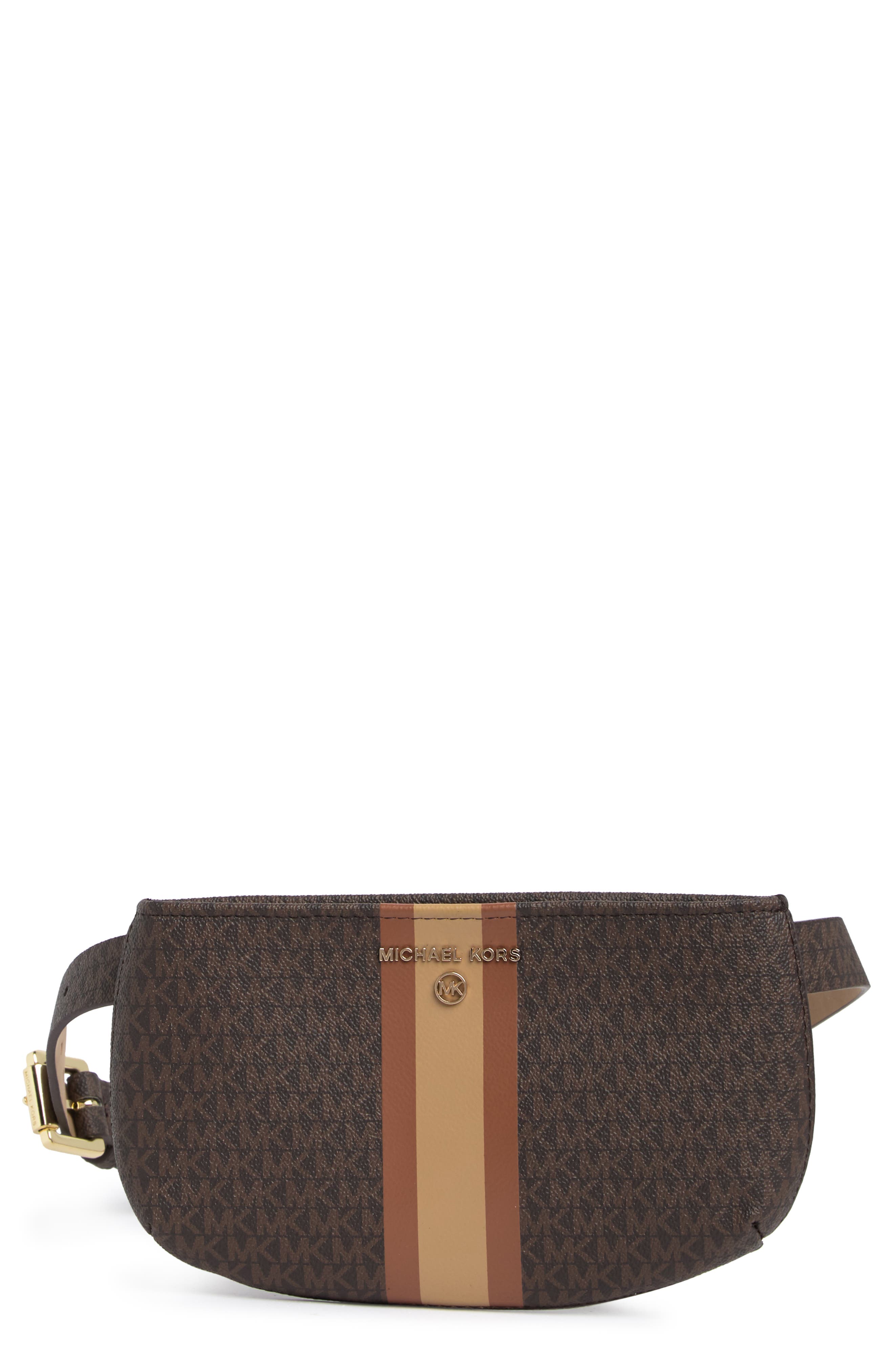 Michael Kors Striped Logo Belt Bag | Nordstromrack