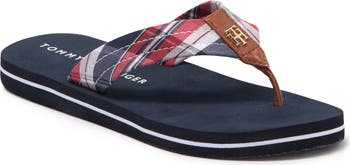 Tommy Hilfiger Signature Plaid Flip Flop | Nordstromrack