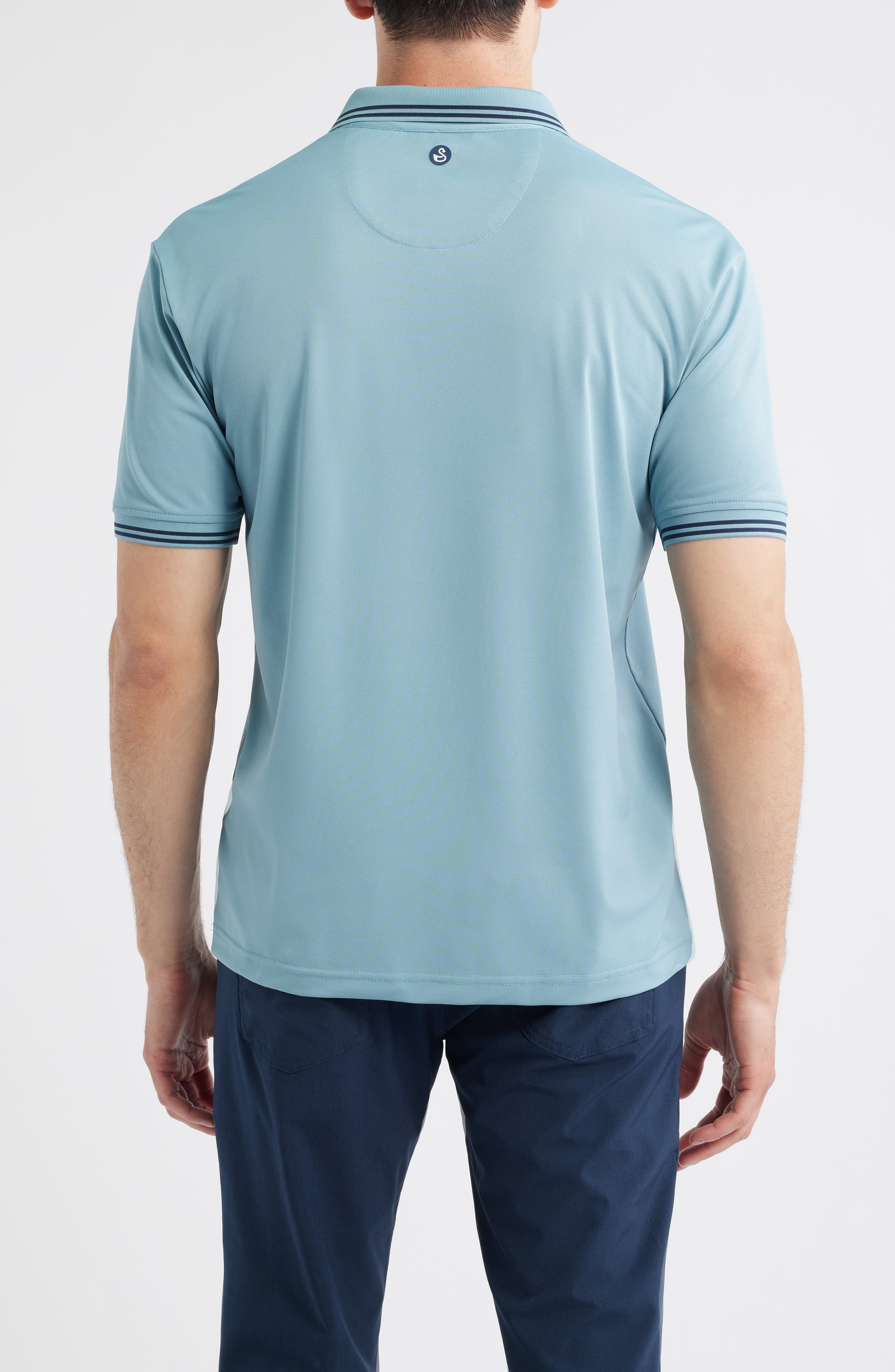 Swannies Thatcher Tipped Performance Polo | Nordstromrack