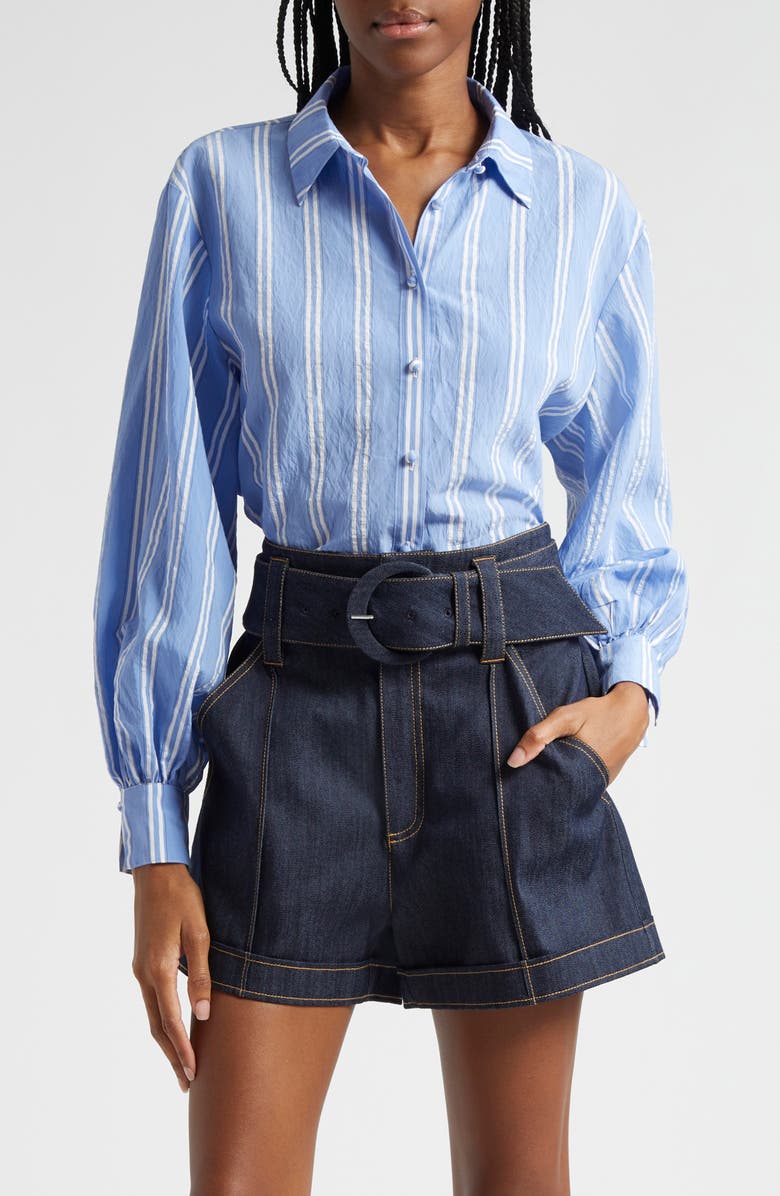 Cinq à Sept Ruby Stripe Shirt | Nordstromrack