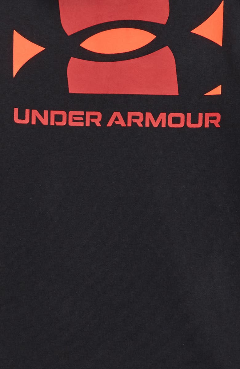 Under Armour Kids' Rival Logo Graphic Zip Hoodie | Nordstromrack