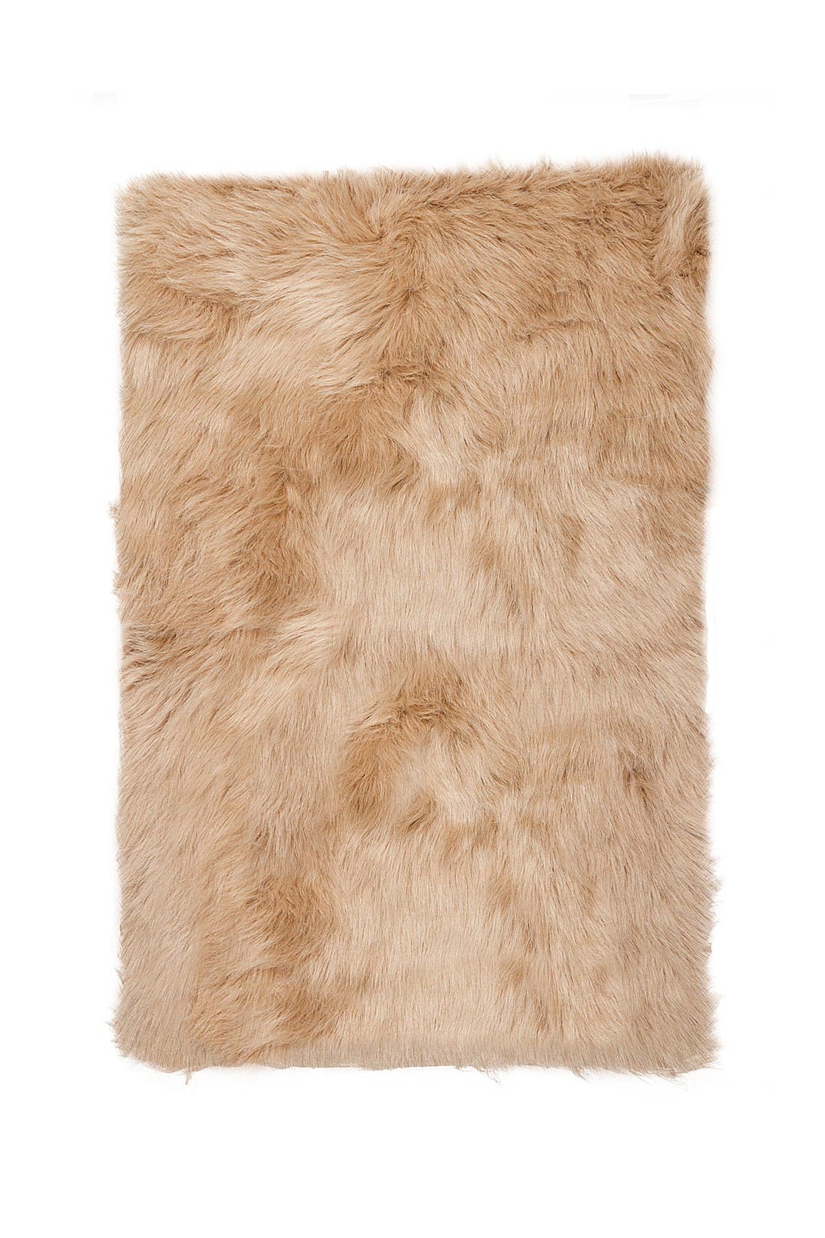 LUXE Hudson Faux Fur Rug - 3ft x 5ft - Tan | Nordstromrack
