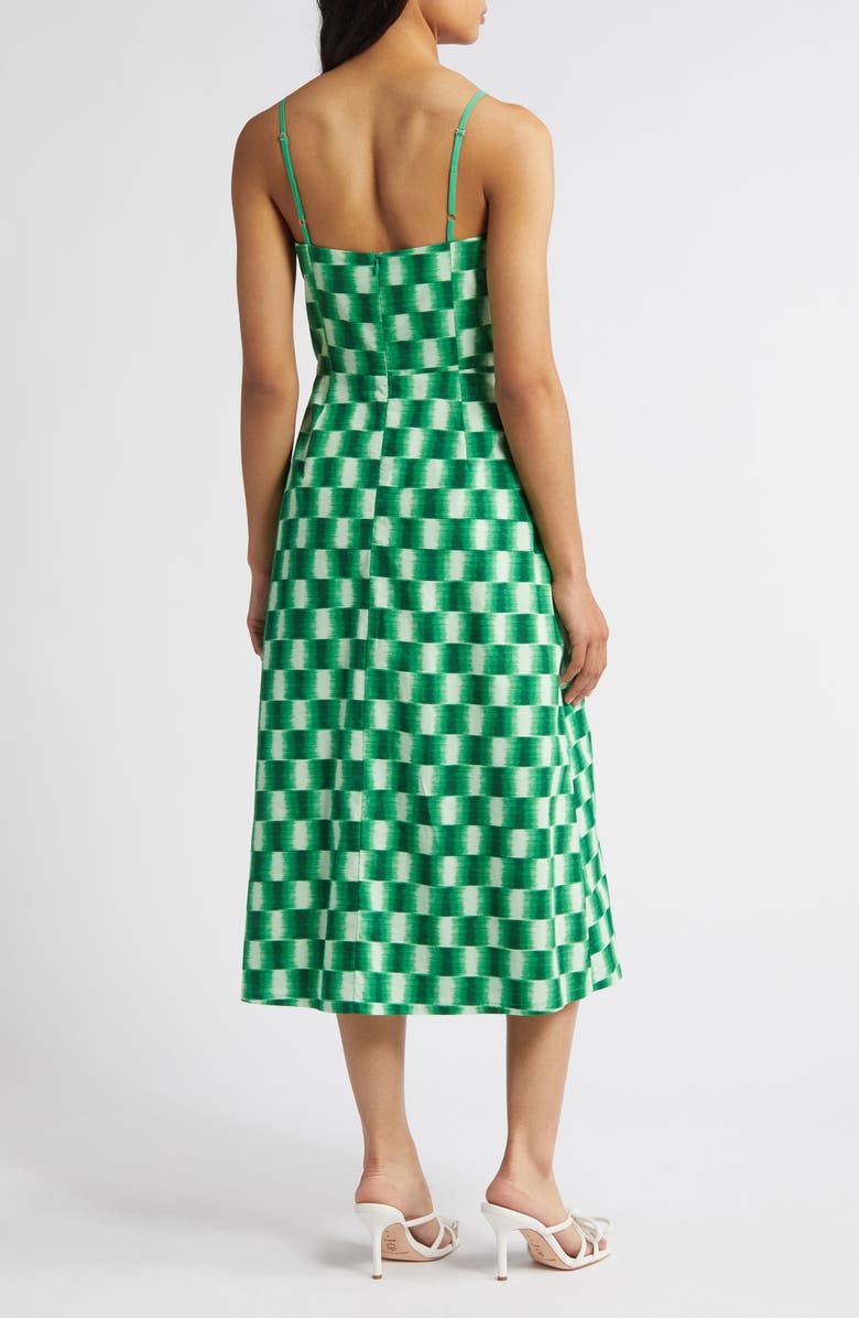 Du Paradis Cape Town Check Print Midi Dress | Nordstromrack
