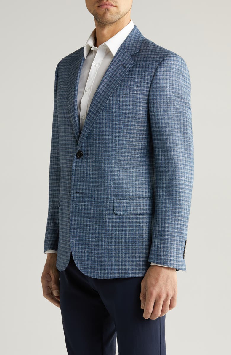 Emporio Armani G-Line Plaid Jacket | Nordstromrack