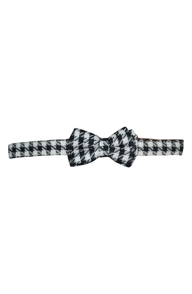 DOGS OF GLAMOUR Large Black/White Charles Houndstooth Collar ...