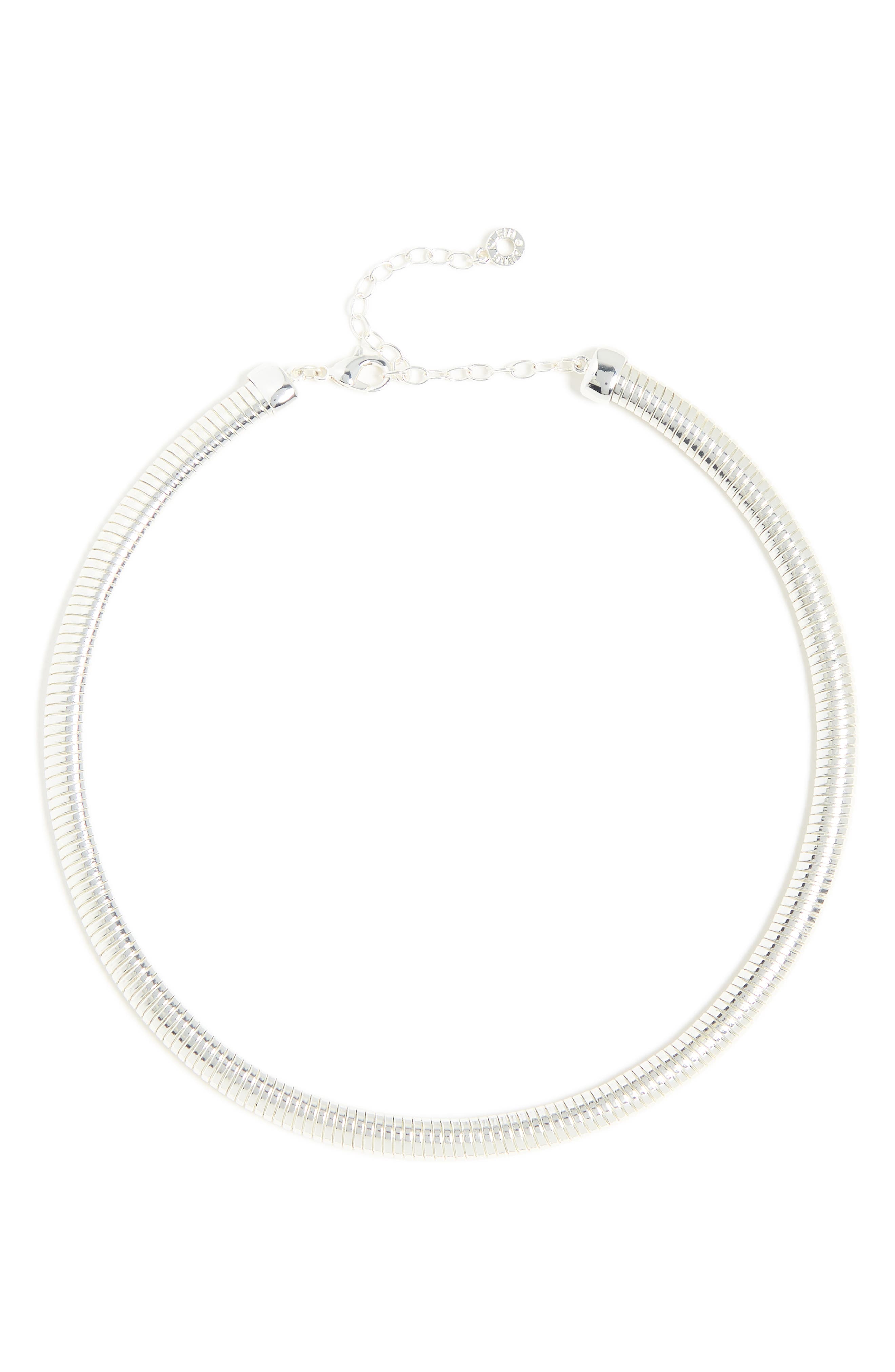 Anne Klein Omega Chain Collar Necklace (Women) | Nordstromrack