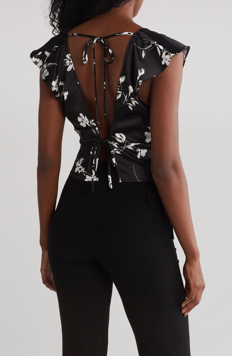 Lulus Divinely Chic Floral Crop Top | Nordstromrack