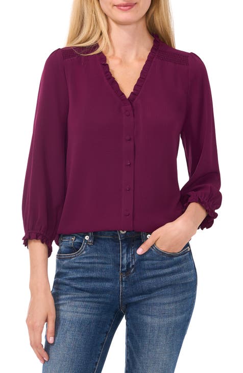 Women's Purple Blouses | Nordstrom