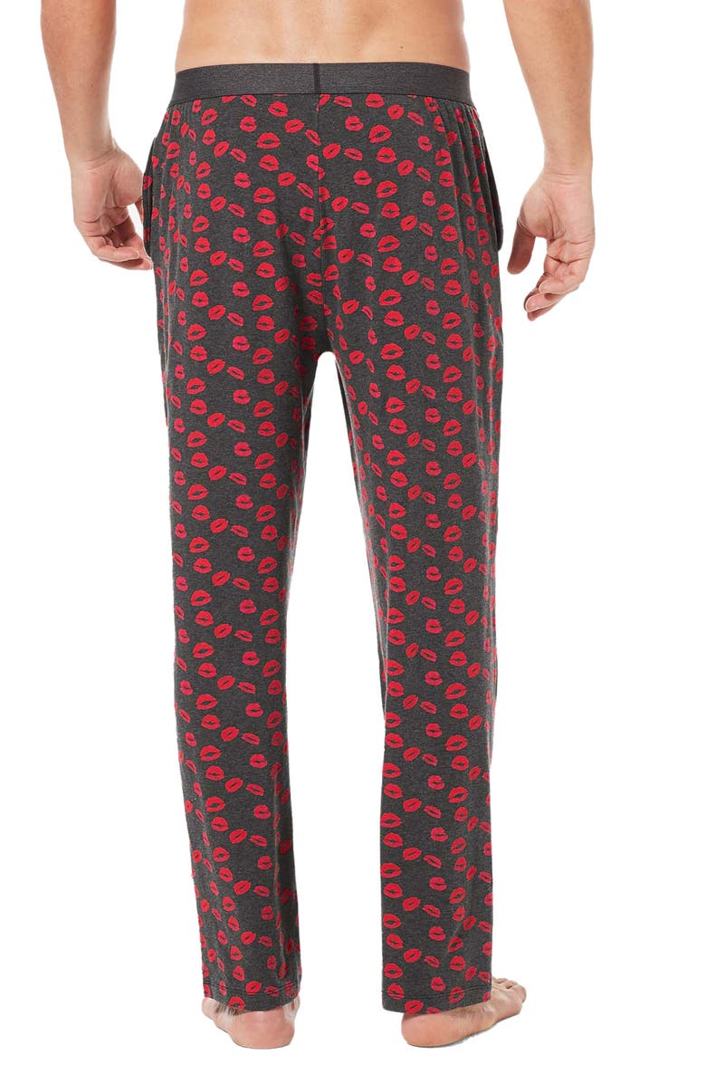 Tommy John Cool Cotton Heather Kiss Print Lounge Pants | Nordstromrack