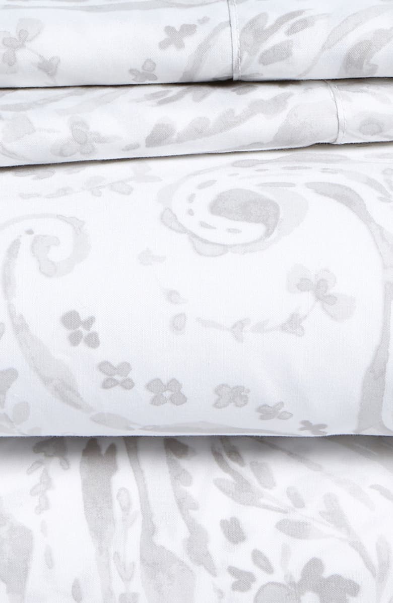 Boll & Branch Paisley Percale Hemmed Sheet Set | Nordstromrack
