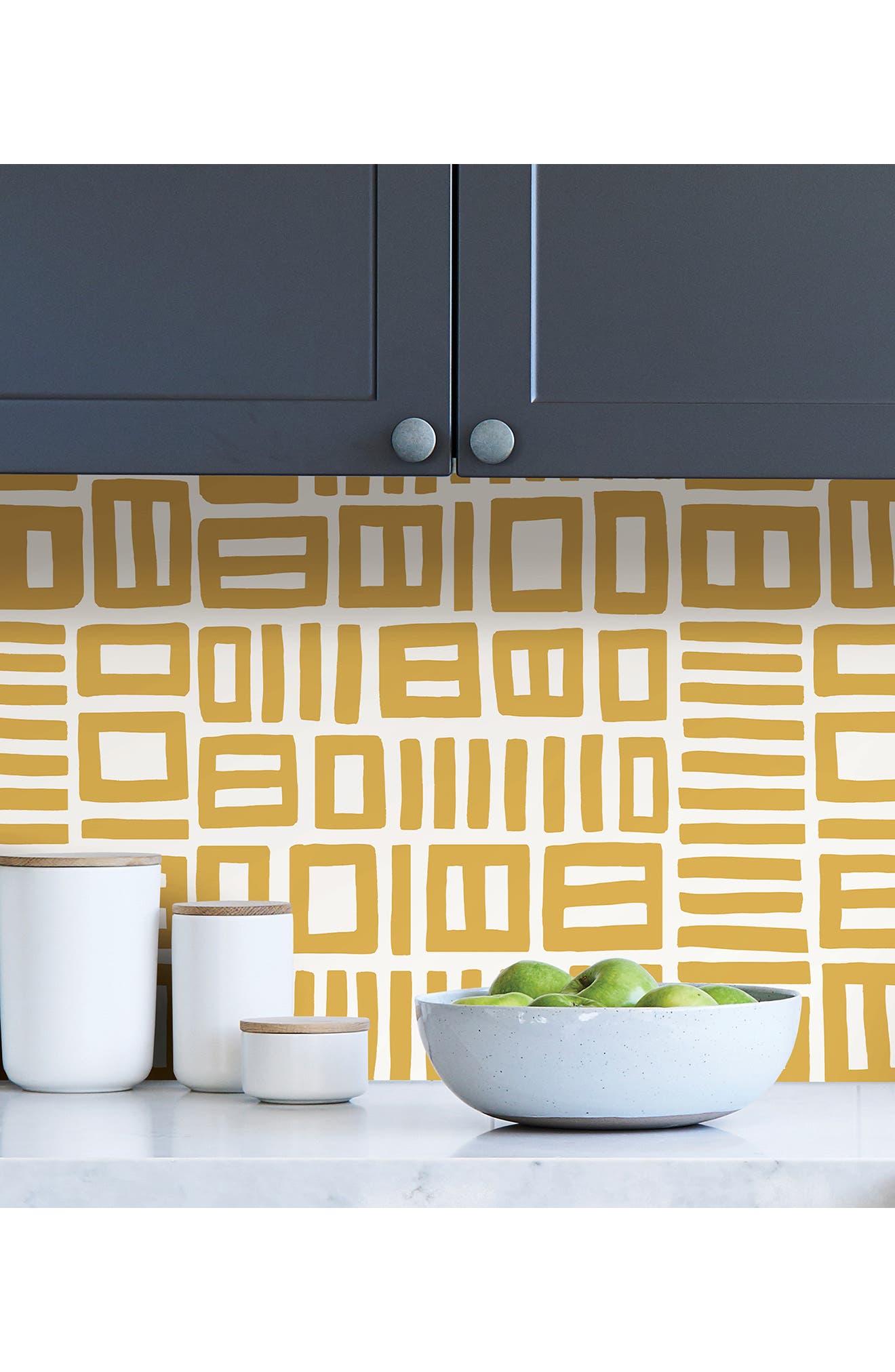 Wallpops Yellow Traverse Peel and Stick Wallpaper | Nordstromrack
