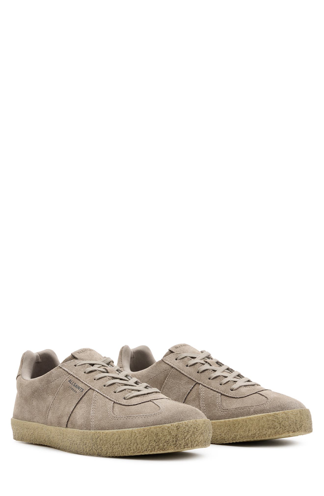 AllSaints Jaimee Low Top Suede Sneaker (Men) | Nordstromrack