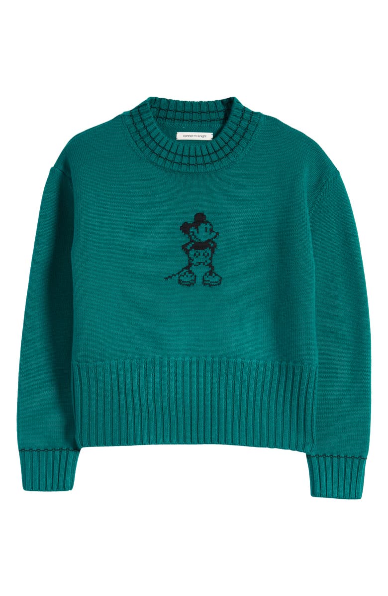 CONNOR MCKNIGHT x Disney 'Steamboat Willie' Intarsia Merino Wool ...
