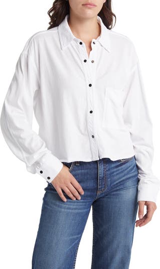 ASKK NY Crop Shirt | Nordstromrack