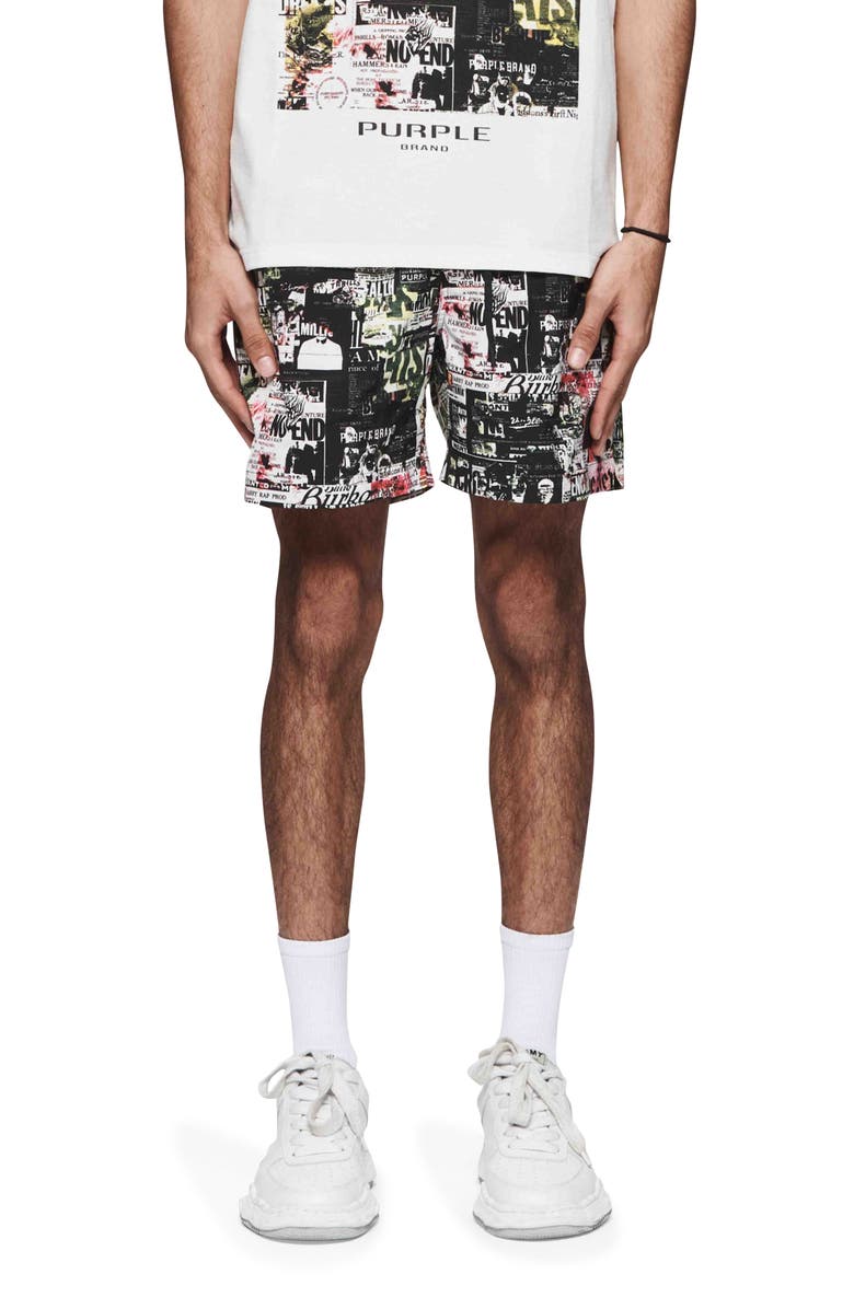 PURPLE BRAND Uppercut All Around Performance Shorts | Nordstromrack