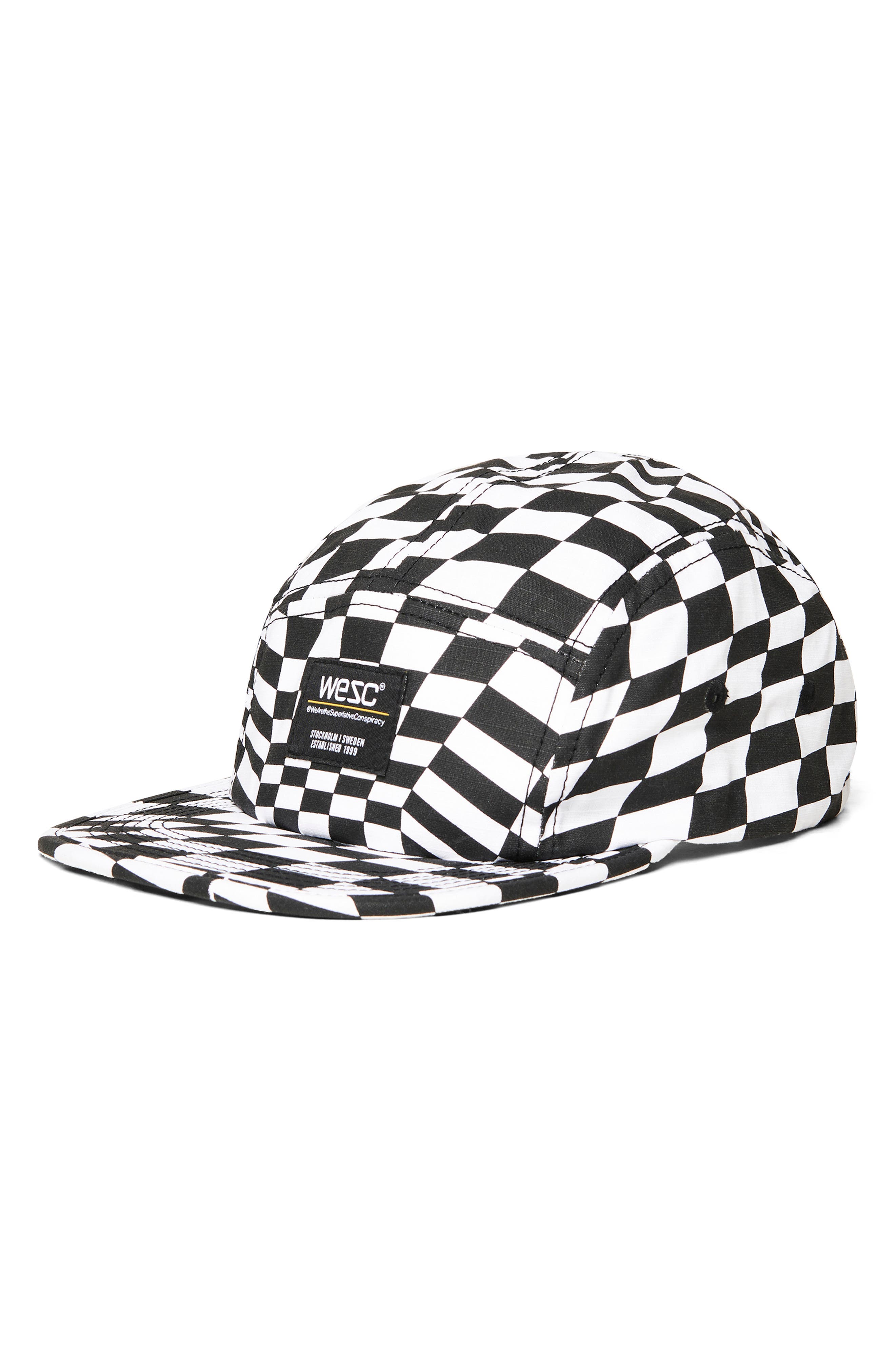 WeSC Warped Checkerboard Camper Hat | Nordstromrack