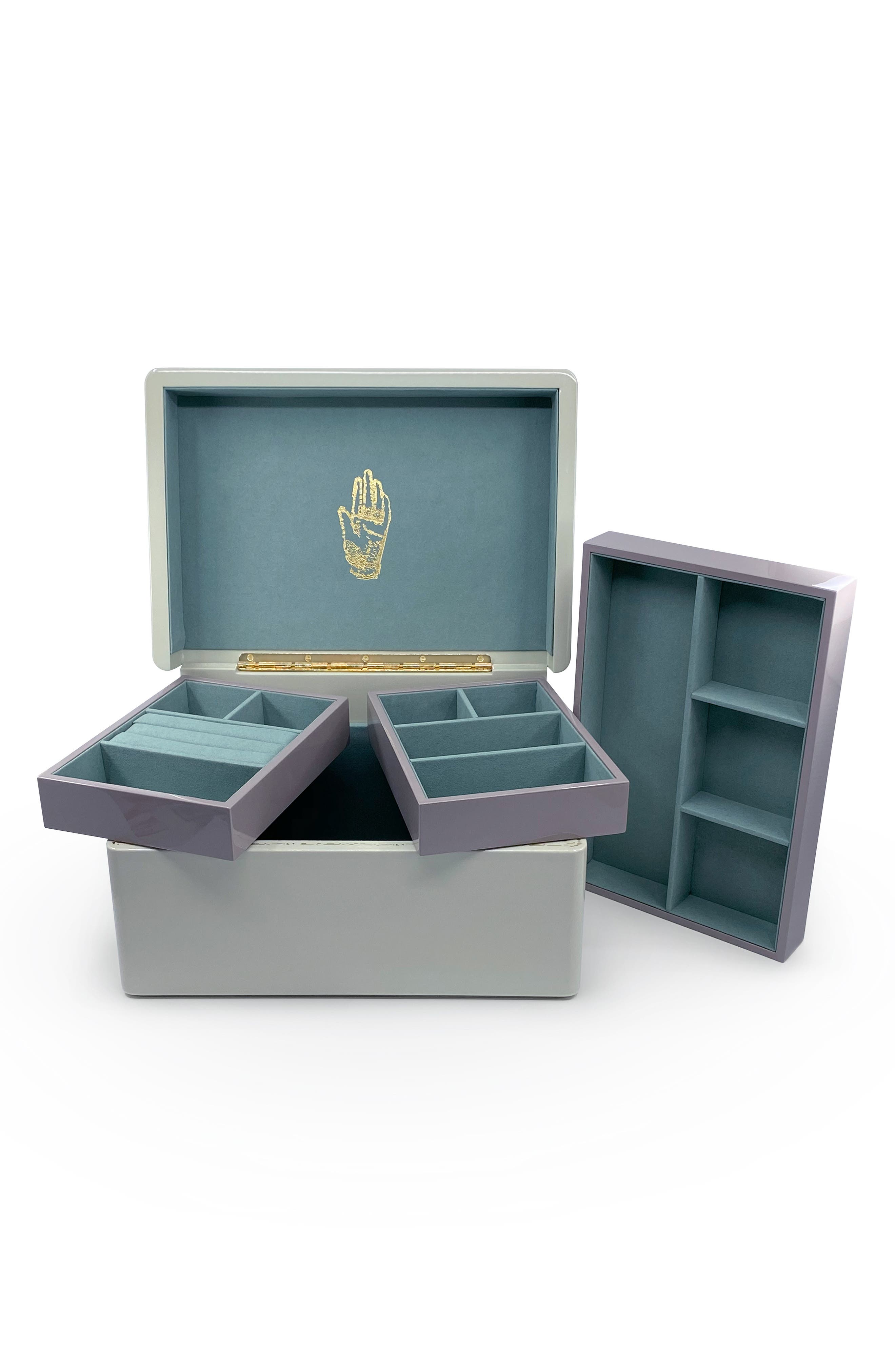 TROVE JEWELLERY BOXES TROVE Large Trunk Jewelry Box | Nordstrom