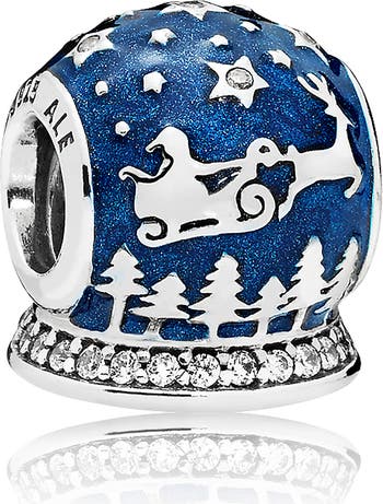 PANDORA Christmas Snow Globe Charm | Nordstrom