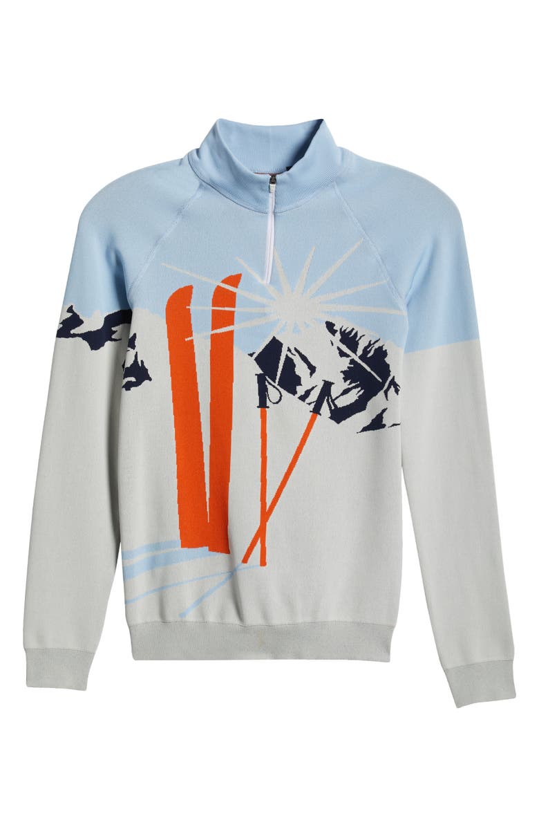 Sweaty Betty Ski Mock Neck Quarter Zip Pullover Sweater | Nordstromrack