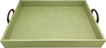 Mariposa Faux Grasscloth Tray Nordstrom